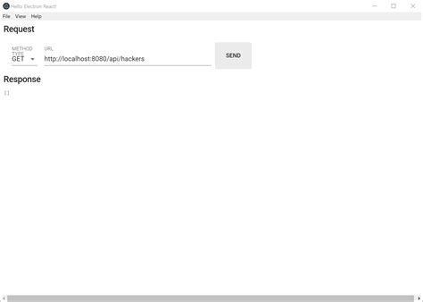 GitHub Johndevedu React Electron Rest Client RERC A Fast Intuitive Cross Platform REST