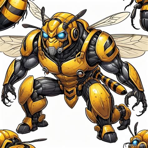 Bumblebee On White Background Stable Diffusion Online