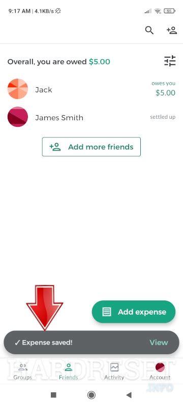 How To Add Expense To Splitwise HardReset Info