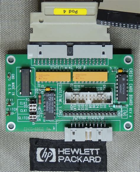 Fixing Up A Hewlett Packard 1662c Logic Analyzer Barbouris Electronics Projects