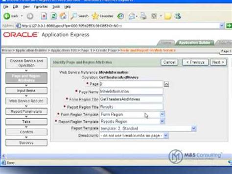 Oracle APEX Tutorial A Web Service Part Video Training YouTube