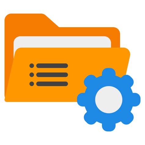 folder management generic flat icon