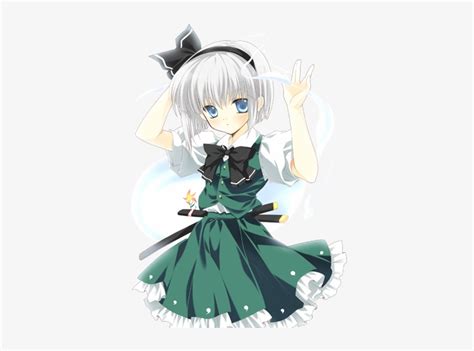 Youmu Youmu Konpaku Transparent X Png Download Pngkit