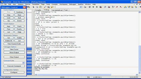 Python Debugging On Windows Using The Zeus Ide Youtube
