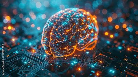 The Concept Of Machine Learning Or Deep Learning Depicted As A Graphic Of An Artificial