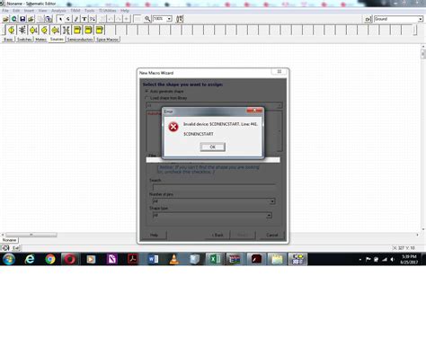 TINA Spice LM3424 Q1 Unable To Import Pspice Model Macro Workbench CAD Simulation