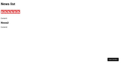 Sample Dom Codesandbox