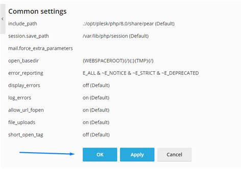 cara mengubah versi php melalui plesk nusantarablog