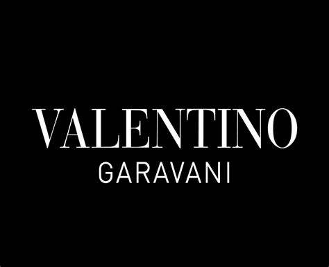 Valentino Garavani Brand Logo White Symbol Clothes Design Icon Abstract