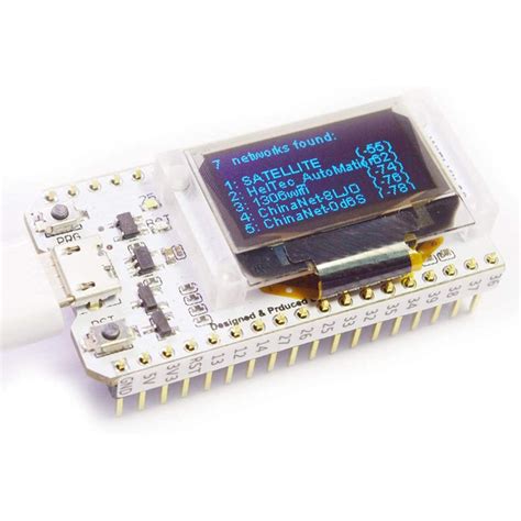 Esp32 Oled Wifi Kit Esp 32 0 96 Inch Oled Display Wifi Bluetooth Cp2012 Internet Development