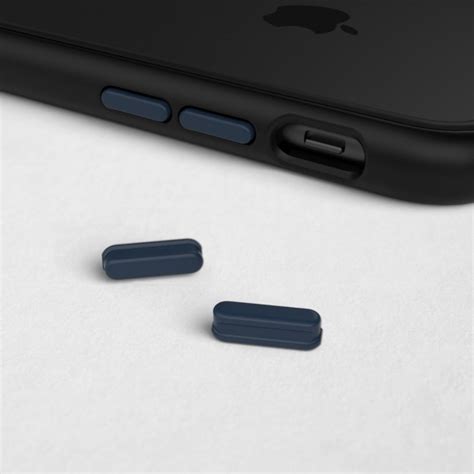 Jual Rhinoshield Mod Button Iph 6 6 7 7 8 8 X Dark Blue Shopee