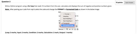 Solved Question 3 10 Points Save Answer Write A Python