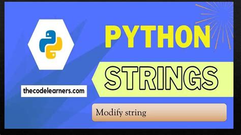 Python Slicing Modify Upper And Lower Youtube