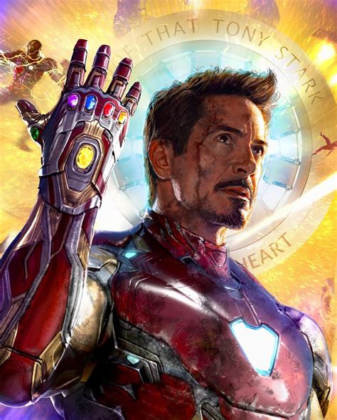 Iron Man Avengers Endgame Tony Stark Artwork Poster Art And Collectibles