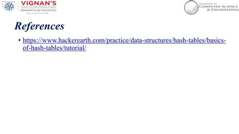 Hashing Pptx Databases Computer Software And Applications