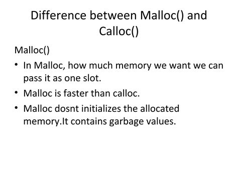 Dynamic Memory Allocation Ppt