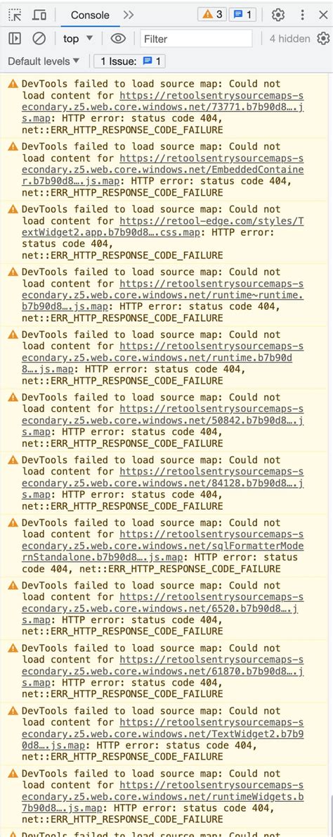 Could Not Load Content For Https Retoolsentrysourcemaps Secondary Z Web Core Windows Net