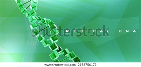 3d Render Dna Structure Abstract Background Stock Illustration 2156756179 Shutterstock