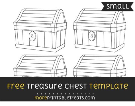 Treasure Chest Template Small