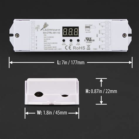 4 Channel DMX RGB W LED Decoder