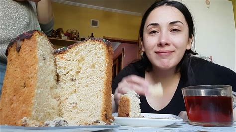 პასკას ამ დროს ჩემს გარდა ჭამს ვინმე⁉️პასკის მუკბანგი 🙈 Youtube