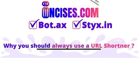 why you should always use a reliable url shortner like bot ax