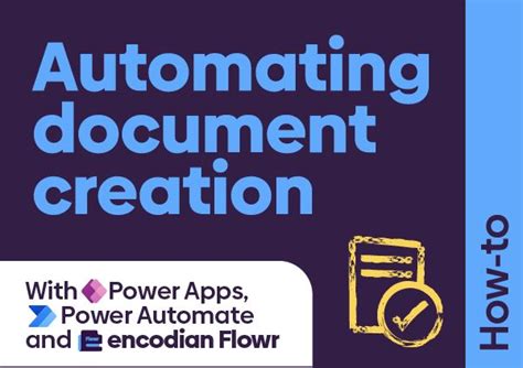 Encodian On Linkedin Automate Document Creation With Powerapps Power Automate And Encodian…