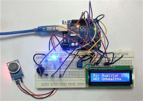 Air Pollution Monitoring And Alert System Using Arduino And Mq