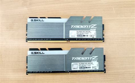 Ddr4 G Skill Trident Z Rgb 2x8gb