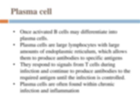 SOLUTION Difference Between B Cell And T Cell Presentation Studypool