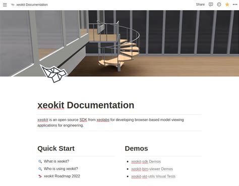 Home · Xeokitxeokit Sdk Wiki · Github