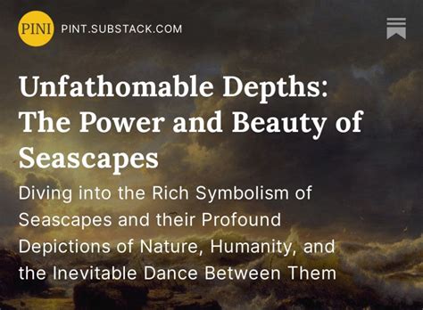 Yonatan Daon On Linkedin Seascapes Have Long Captivated Artists And Observers Alike Not Merely