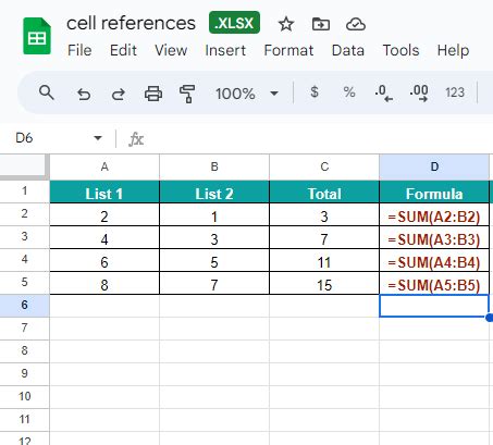 Cell References In Google Sheets Types How To Create
