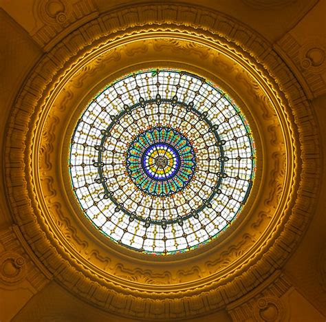 Gellért Baths Entrance Skylight The Baths Were On My Mu Flickr