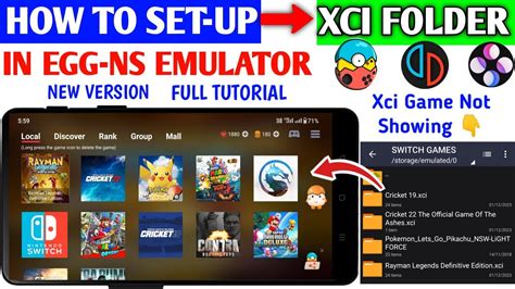 Egg ns emulator xci games file not showing | How to fix xci game file in egg ns game not working ...