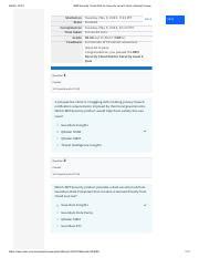 IBM Security Cloud Pak Quiz Review Level Insights Course Hero