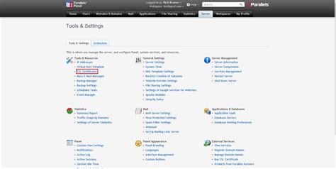 Generate Csr Plesk 11