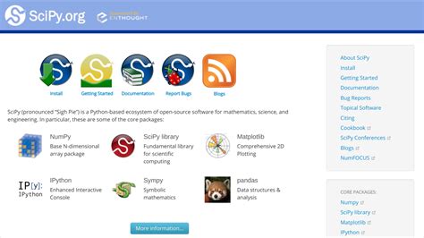 Scipy · Python模块