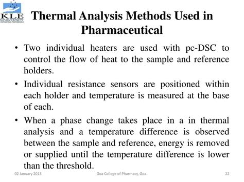 Ppt Thermal Analysis Powerpoint Presentation Free Download Id6618786