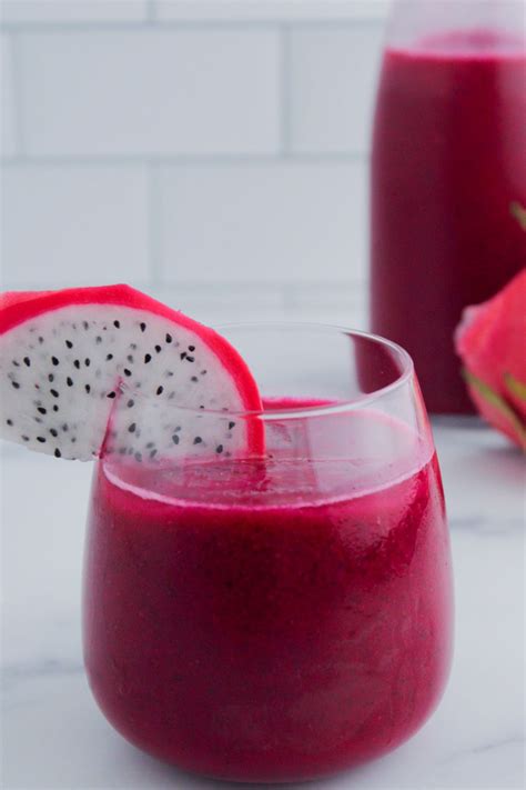 How To Make Dragon Fruit Juice Quirky Pineapples