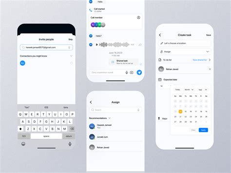 Create Task Mobile App Ui By Ui Ants On Dribbble