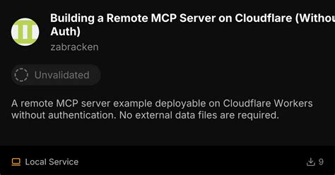 building a remote mcp server on clou · lobehub