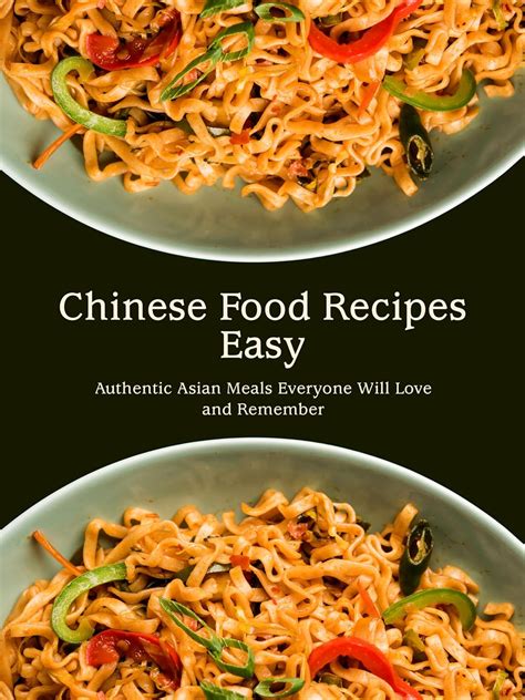 Chinese Food Recipes Easy Booksumo Press