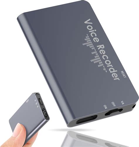 128gb Magnetic Voice Recorder With Playback 1536 Hours