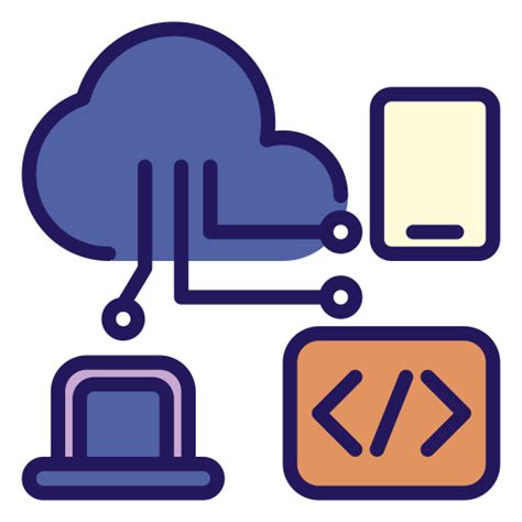 Cloud Network Generic Color Lineal Color Icon