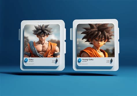 Dragon Ball Z Nft Goku Super Saiyan Behance