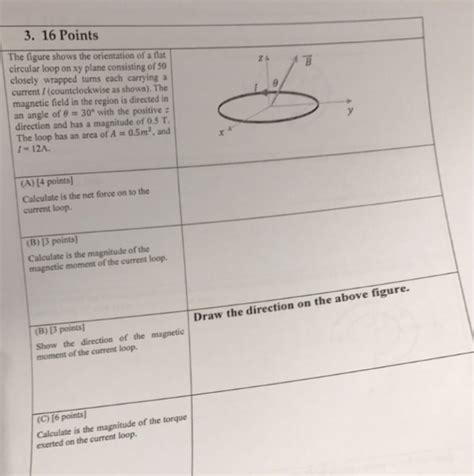 Solved The Figure Shows The Orientation Of A Flat Circular Chegg Com