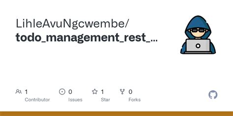 GitHub LihleAvuNgcwembe Todo Management Rest Api