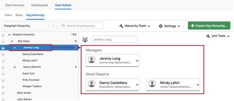 Navigating Hierarchies Restructuring Units CX