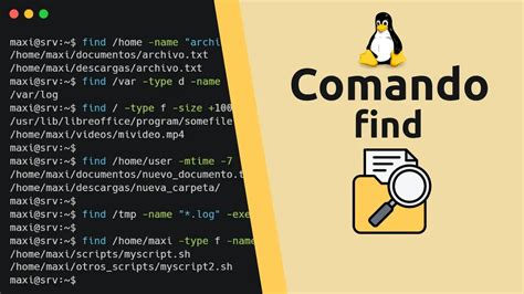 Buscar Archivos Y Directorios Con El Comando Find En Linux Maxi Zamorano